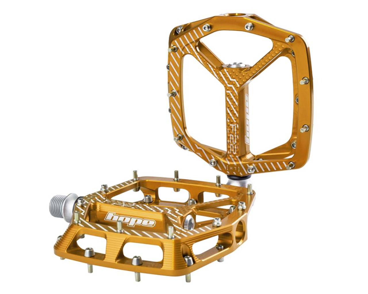 Hope F22 Flat Pedals | Merlin Cycles