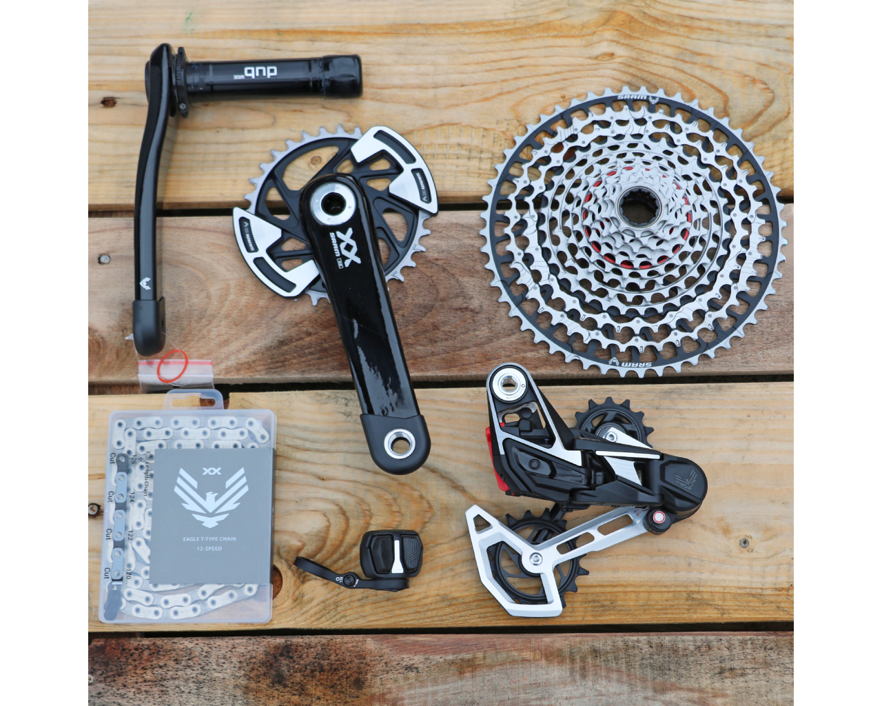 Sram XX T-Type Eagle AXS Transmission Powermeter Groupset | Merlin Cycles