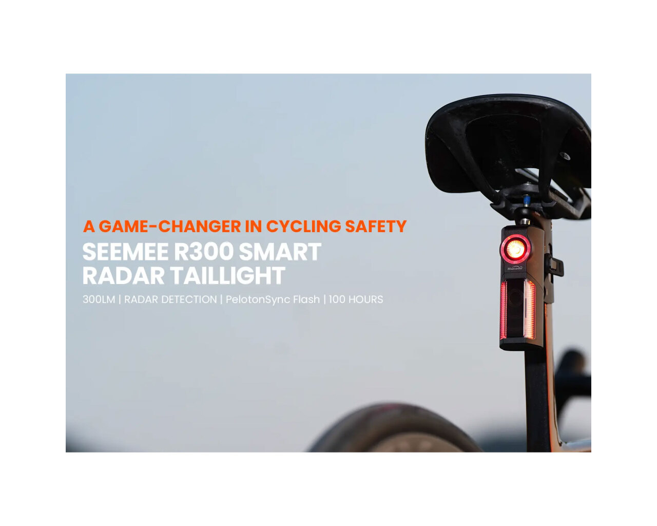 Magicshine Seemee R300 Smart Radar Rechargeable Rear Light | Merlin Cycles