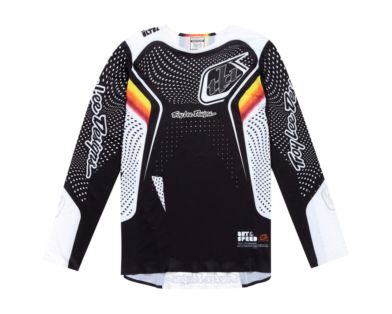 Troy Lee Design Sprint Ultra Optic Long Sleeve Jersey | Merlin Cycles
