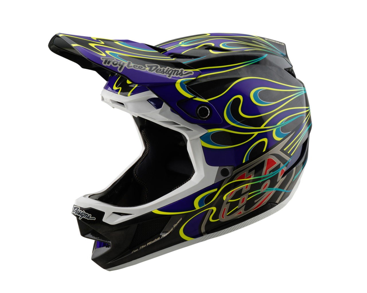 Troy Lee Design D4 Torched Carbon Full Face Helmet