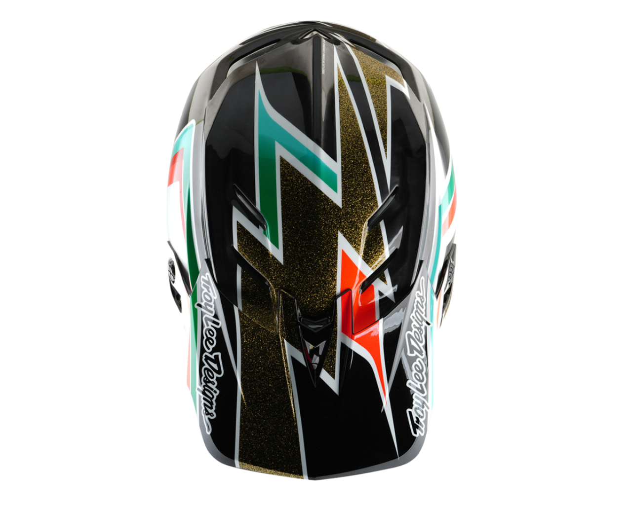 Troy Lee Design D4 Frames Carbon Full Face Helmet | Merlin Cycles