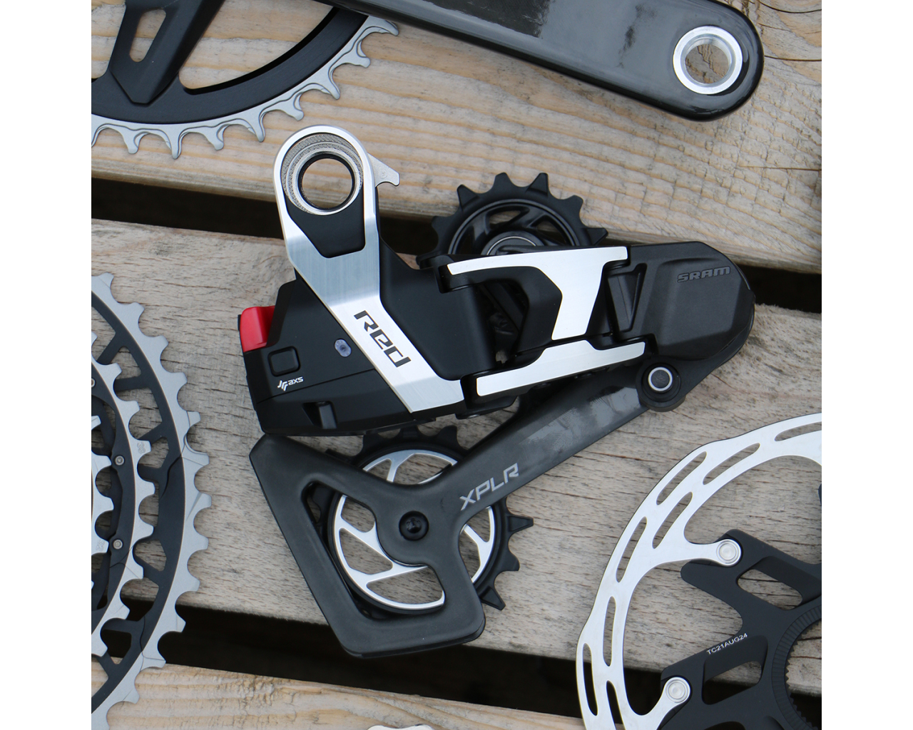 Sram Red XPLR AXS Electronic Wireless Groupset - 13 Speed | Merlin Cycles