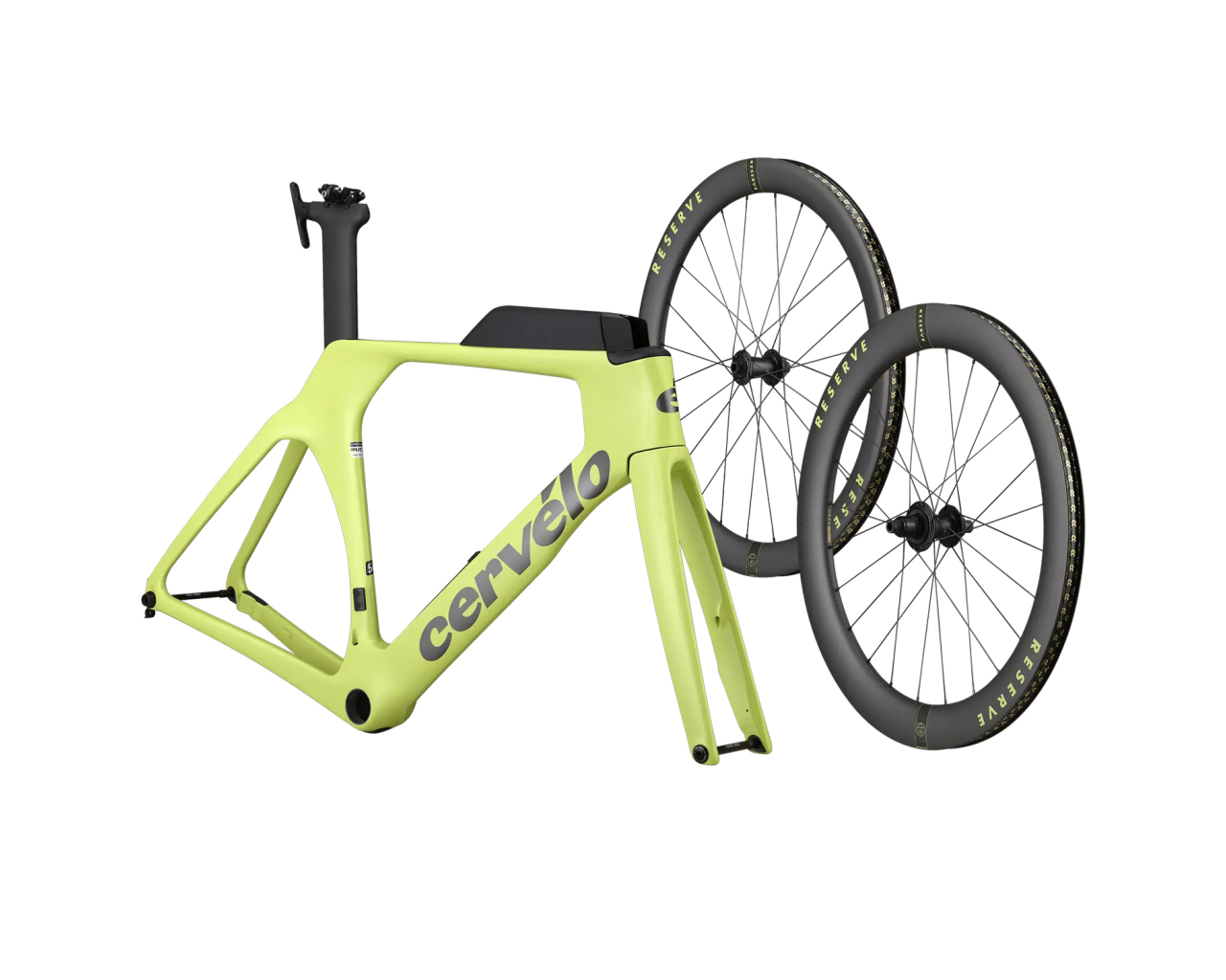 Cervelo P-Series Frameset With Reserve 52|63 Wheelset | Merlin Cycles