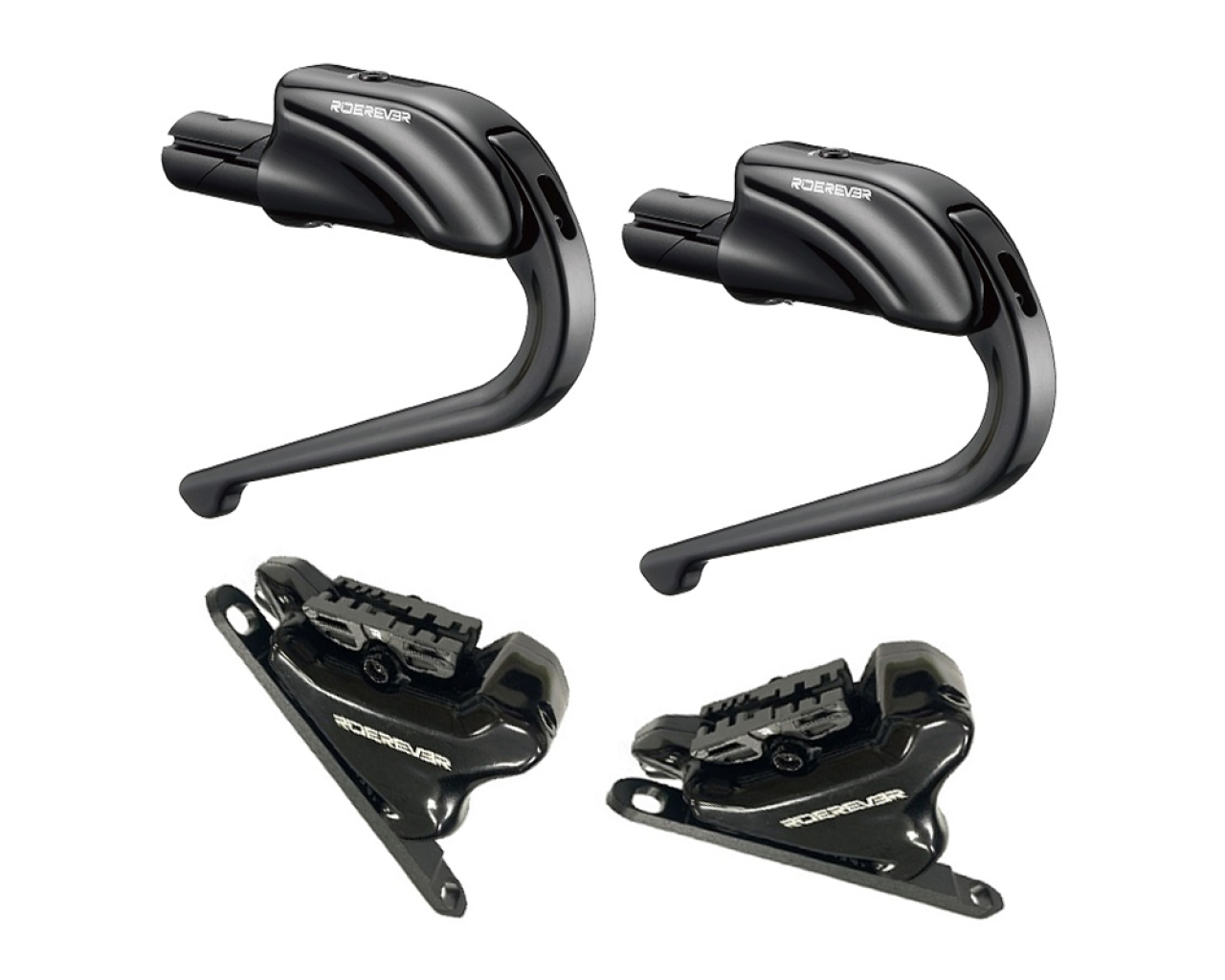 Riderever Triva Di2 Carbon TT Disc Brake Set | Merlin Cycles