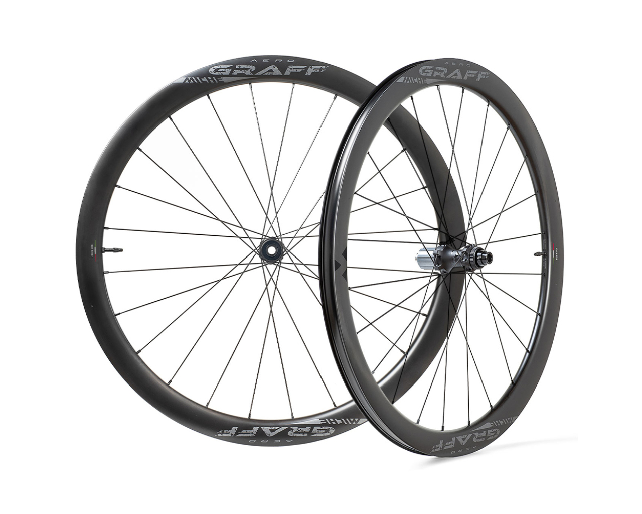 Miche Graff Aero Carbon Disc Gravel Wheelset - 700c | Merlin Cycles