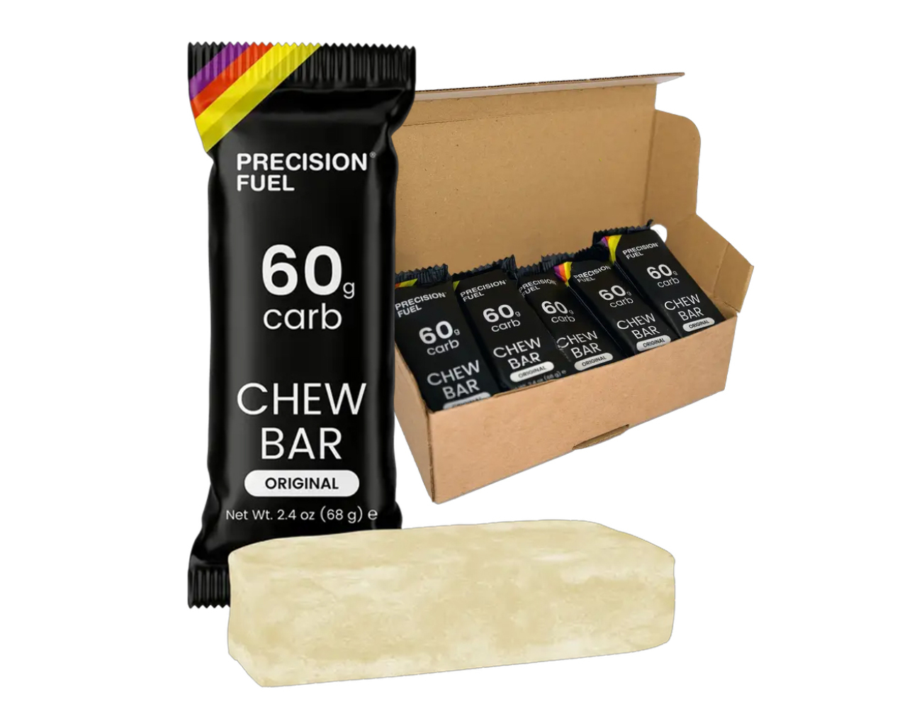 Precision Fuel PF 60 Energy Bar 68g - Pack Of 10 | Merlin Cycles