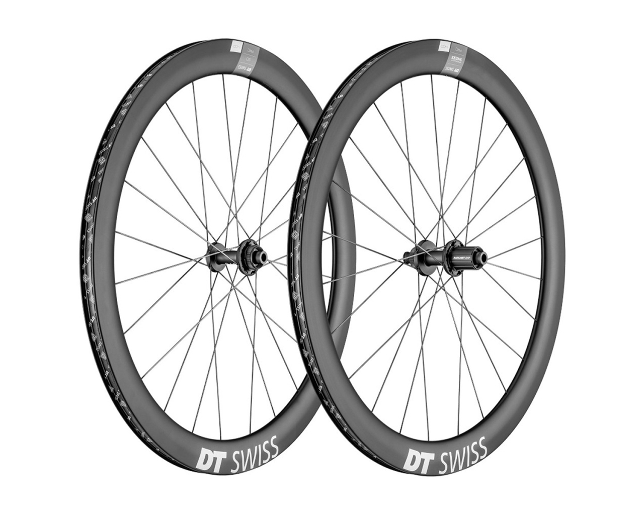 DT Swiss ARC 1400 DiCUT 50 Carbon Road Wheelset - 700c | Merlin Cycles