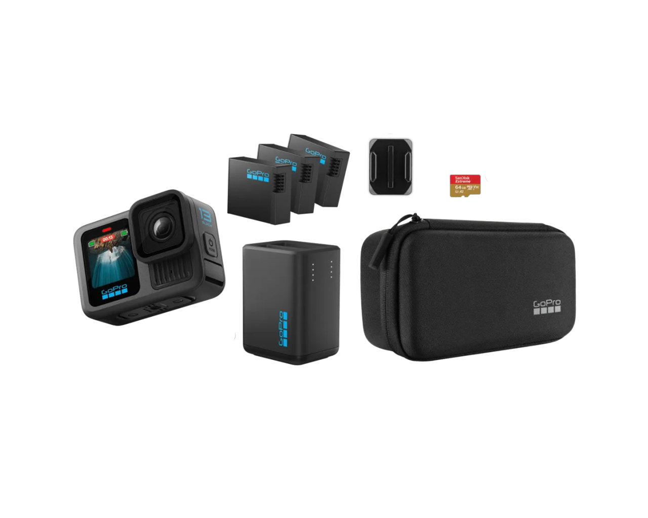 GoPro HERO13 Black Extended Power Bundle | Merlin Cycles