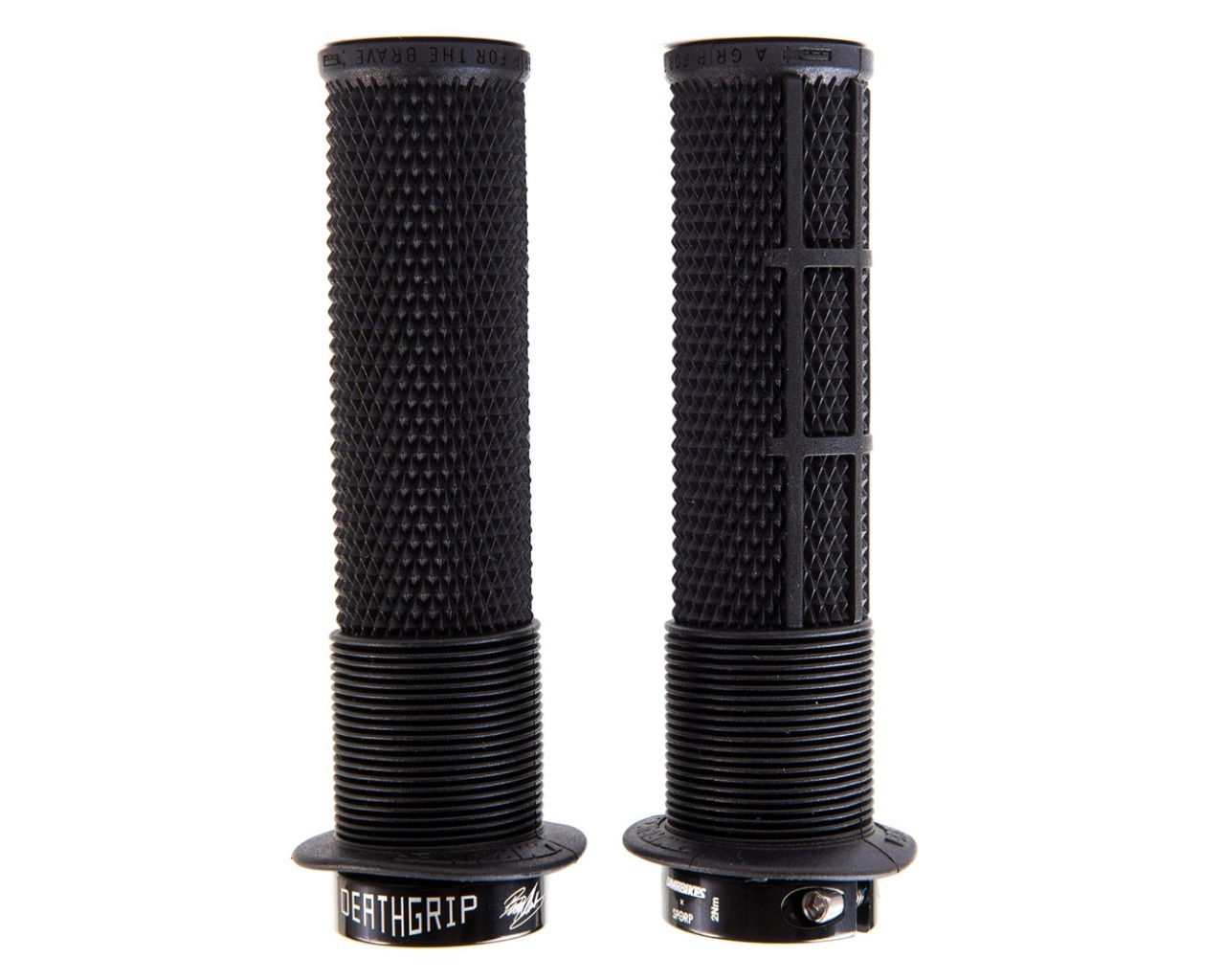 DMR Brendog Deathgrip Lock-on Flanged Grips | Merlin Cycles
