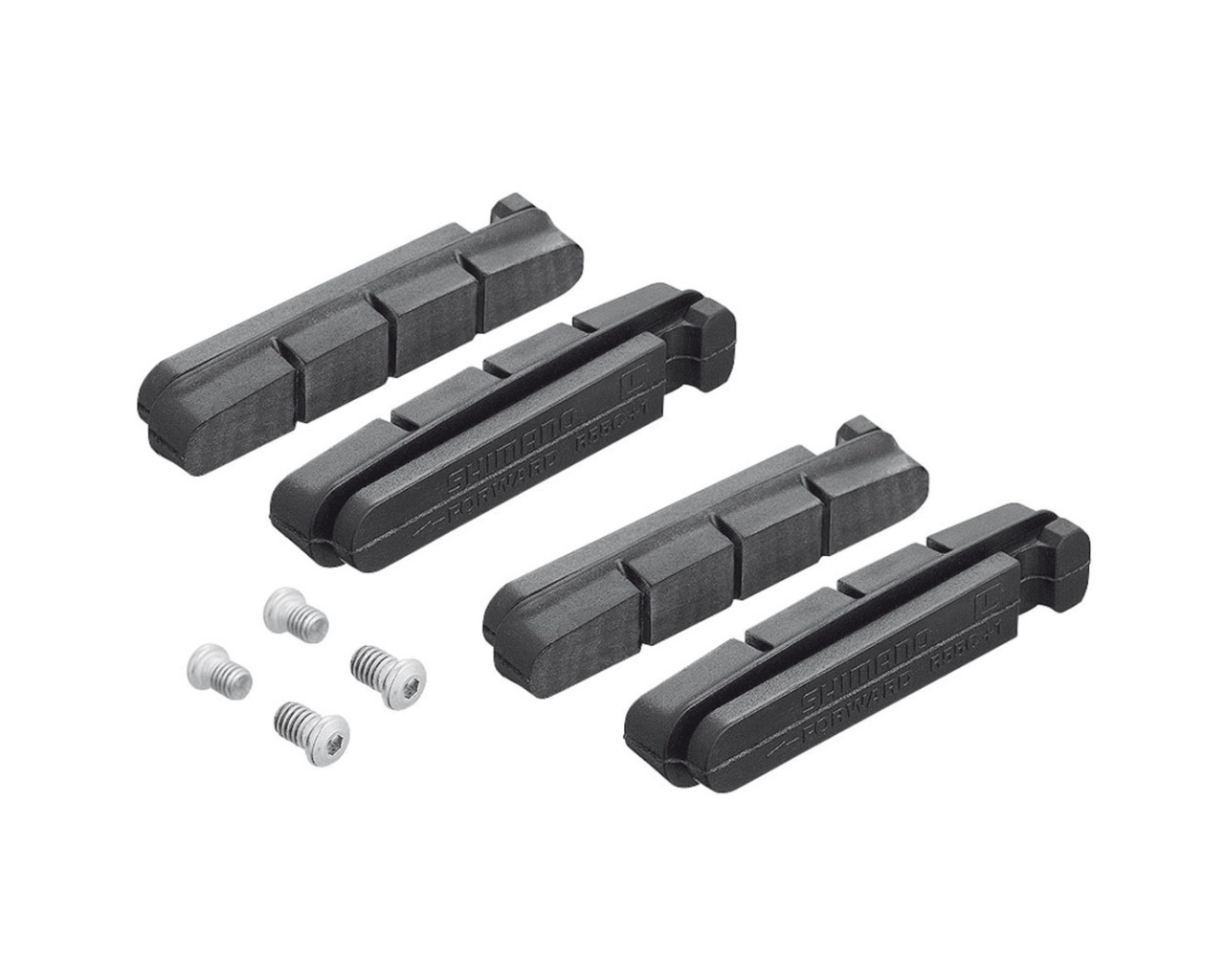 Shimano R55C+1 Brake Shoe Inserts - 2 Pairs | Merlin Cycles