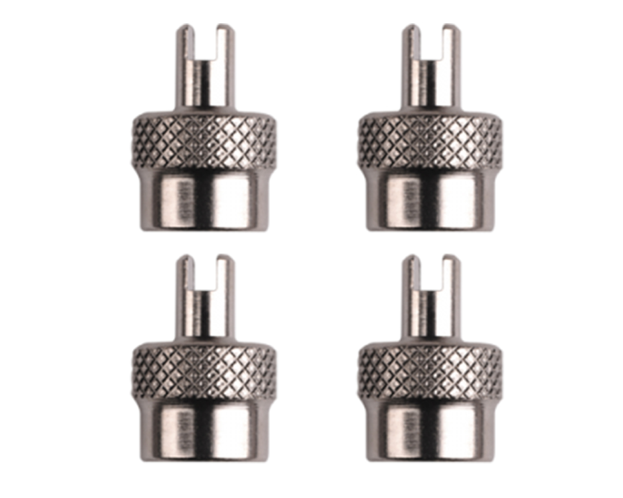 Weldtite Metal Valve Caps - Pack of 4 | Merlin Cycles