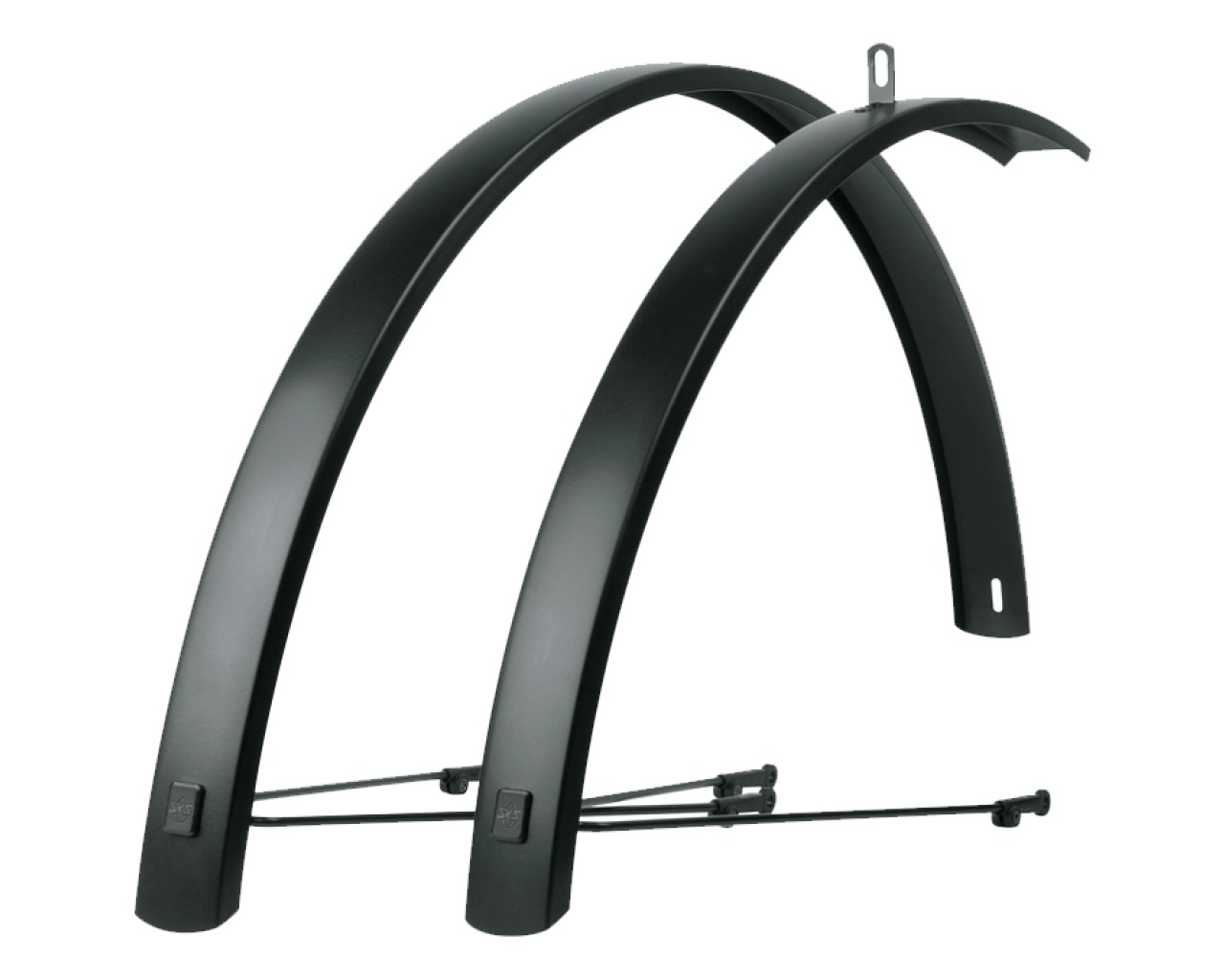 SKS Edge AL 56mm Road Mudguards Front and Rear - 700c | Merlin Cycles