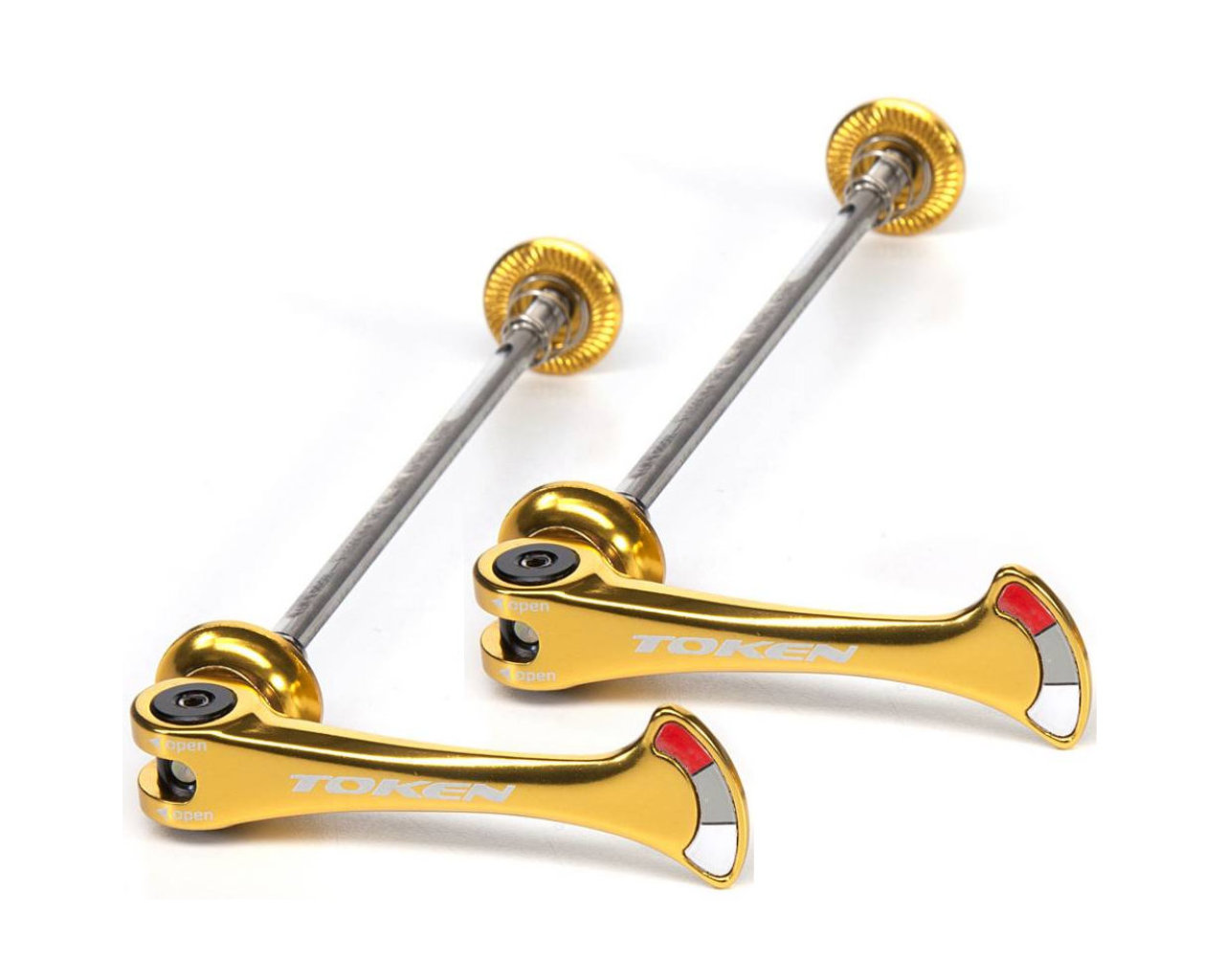 Token TK221 Shark Tail Ti MTB Skewers | Merlin Cycles