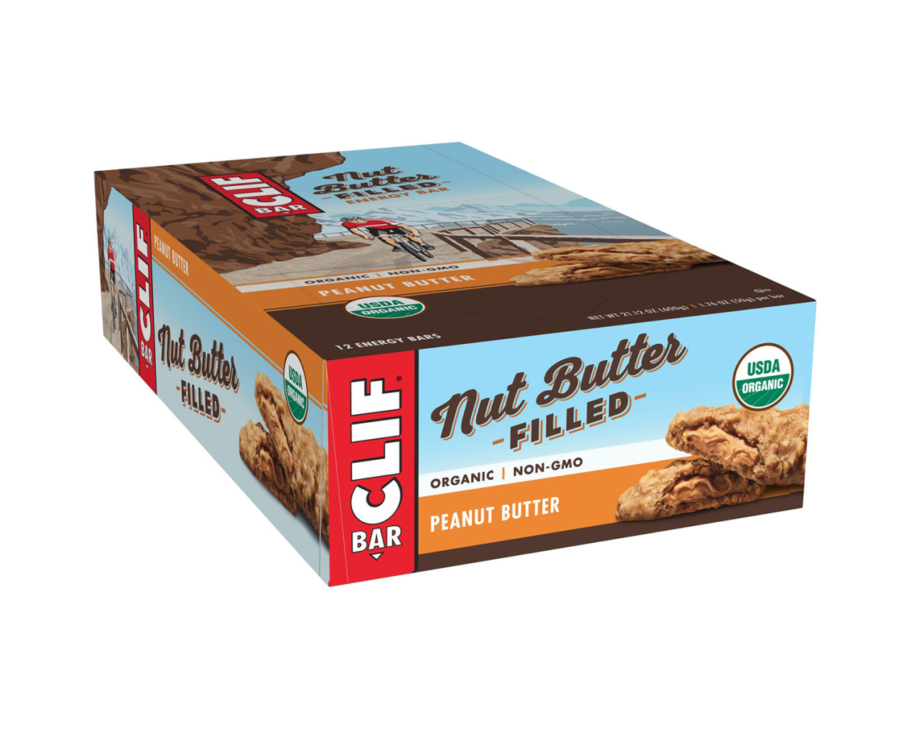 Clif Bar Nut Butter Filled Energy Bar - 12 Pack | Merlin Cycles