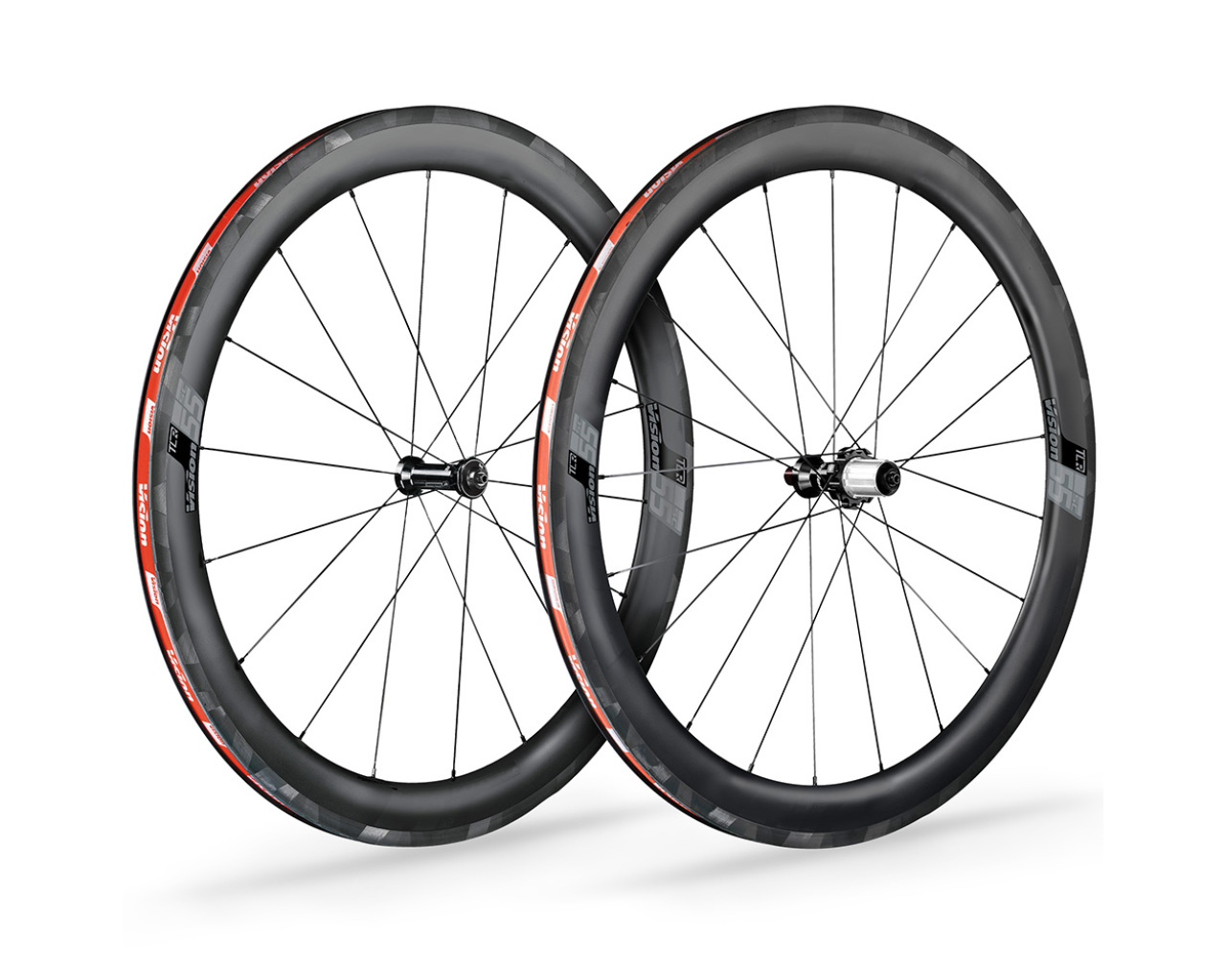 Vision SC55 Carbon Clincher Rim Brake Road Wheelset