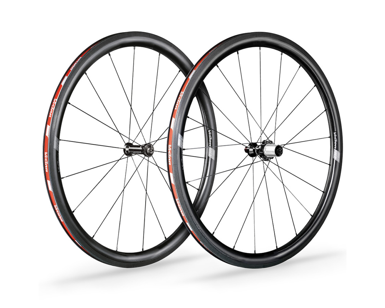 Vision SC 40 Carbon Clincher Rim Brake Road Wheelset | Merlin Cycles