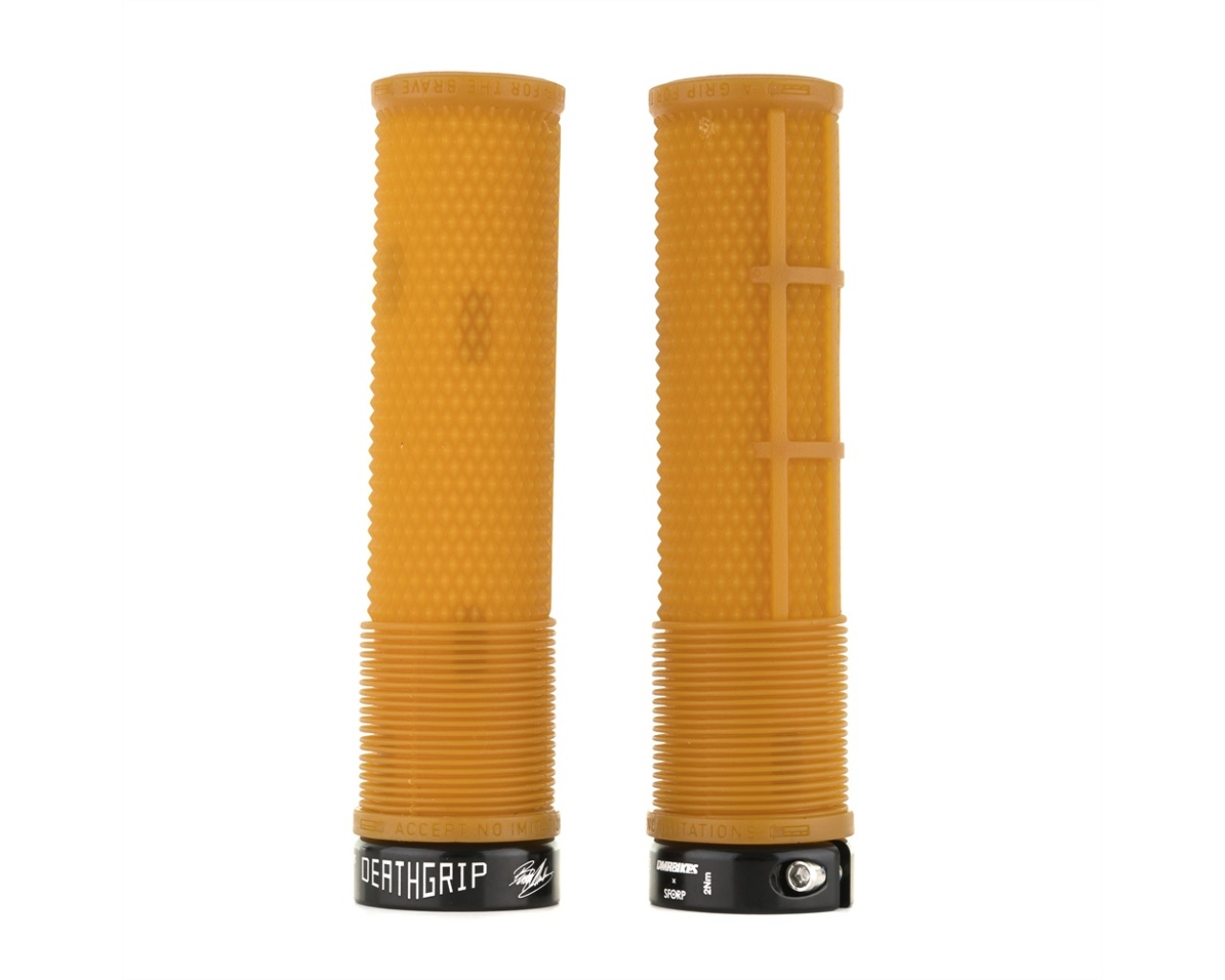 DMR Brendog Deathgrip Non Flange Lock-On Grips | Merlin Cycles