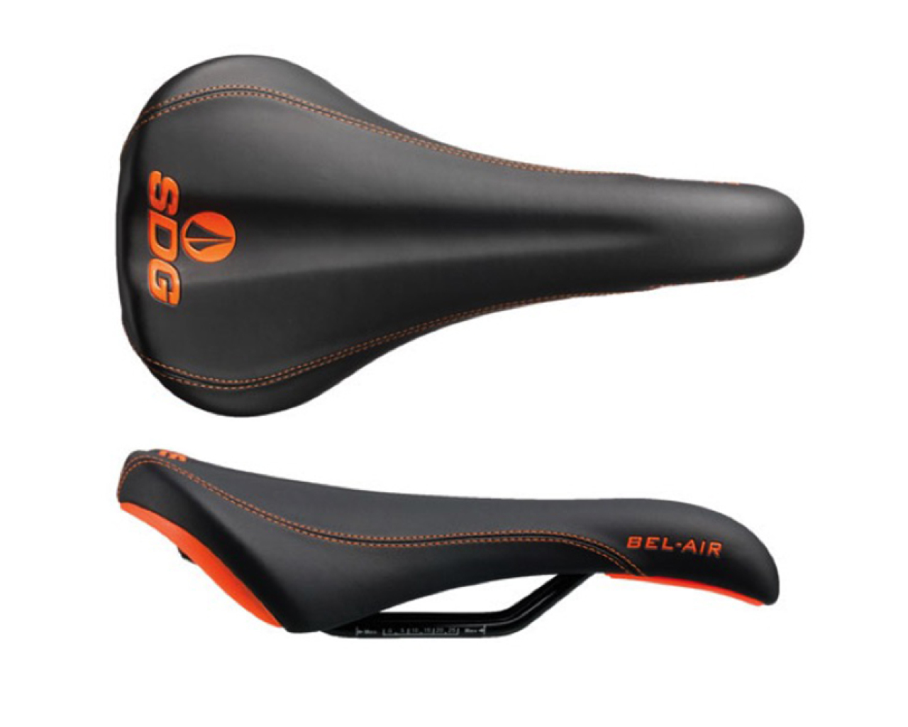 SDG Bel-Air Steel Rail Saddle | Merlin Cycles