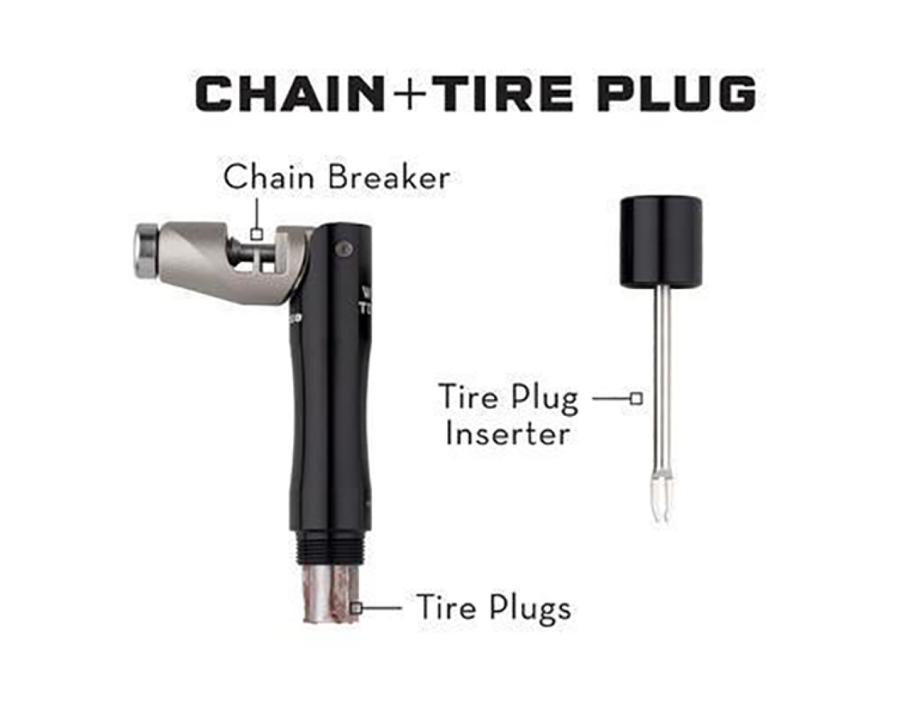 Wolf Tooth Encase Chainbreak Tyre Plug Tool | Merlin Cycles