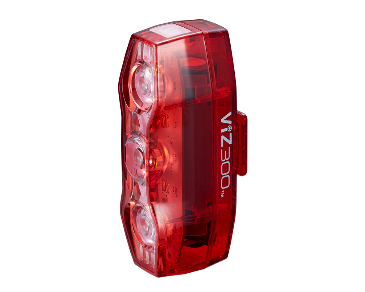 Cateye Viz 300 USB Rechargeable Rear Light | Merlin Cycles