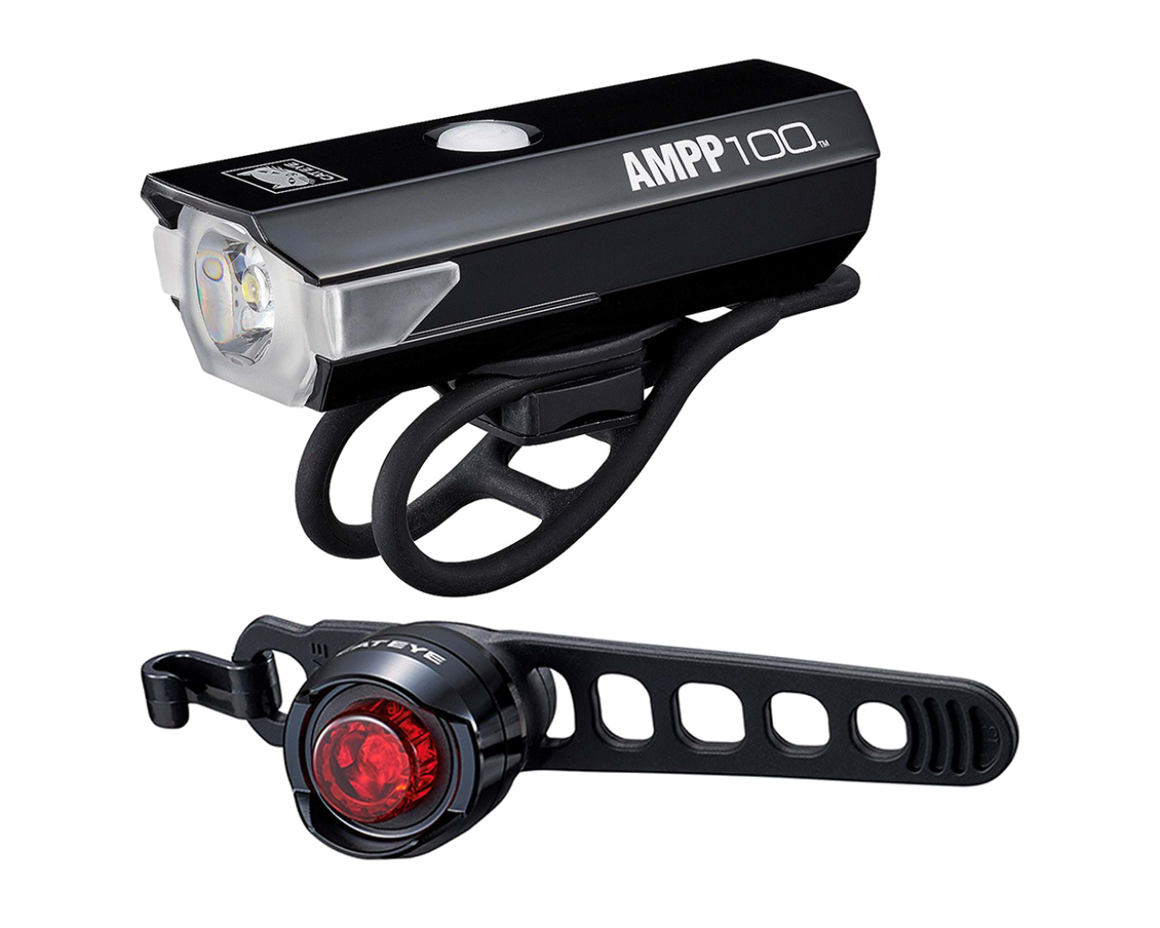 Cateye Ampp 100 / Orb Light Set | Merlin Cycles