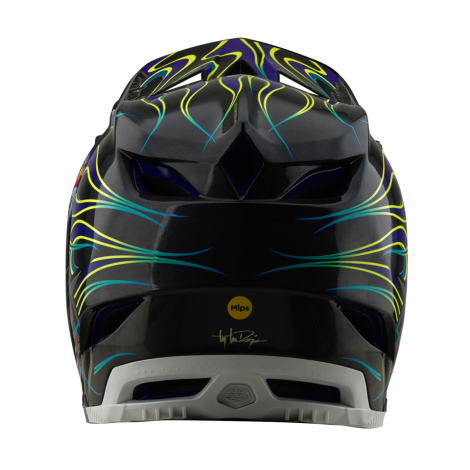 Troy Lee Design D4 Torched Carbon Full Face Helmet | Merlin Cycles