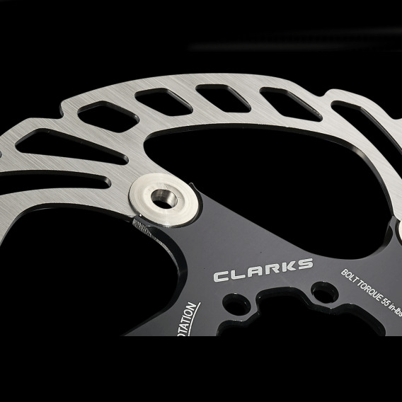 Clarks CRS C2 CNC 2-Piston Hydraulic Disc Brake Set | Merlin Cycles
