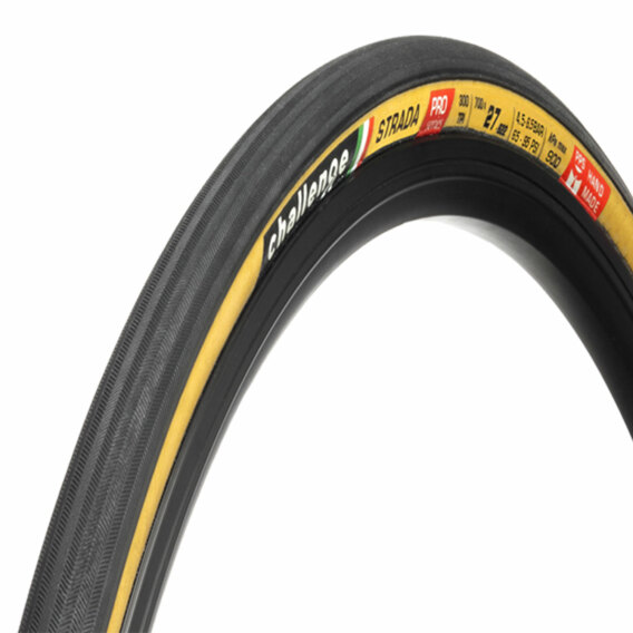 Challenge Strada Pro Handmade Clincher Road Tyre | Merlin Cycles