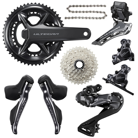 Shimano Ultegra R8170 Di2 Disc Power Meter Groupset - 12 Speed | Merlin ...