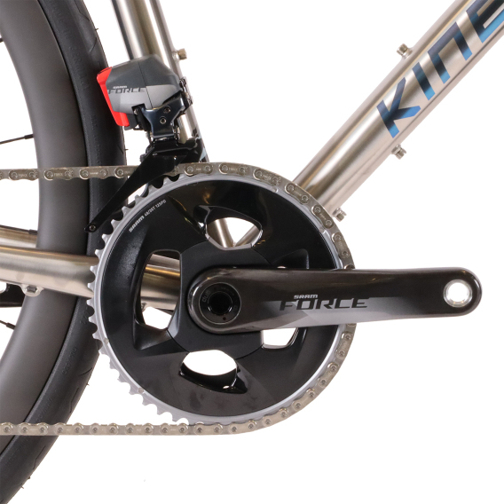 Kinesis GTD V2 Force AXS 34|37 Titanium Road Bike | Merlin Cycles